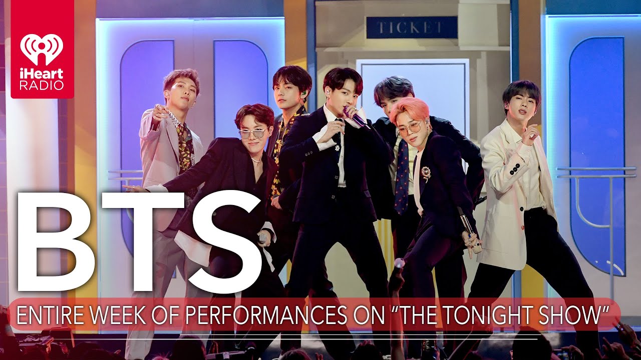 BTS To Deliver An Entire Week Of Performances On "The Tonight Show ...
