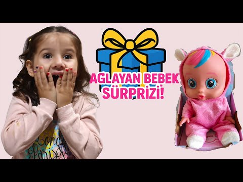 💖 Sürpriz Anı! Kızıma Oyuncak Ağlayan Bebek Aldım… Tepki Mükemmel! #ailevlog #aglayanbebek