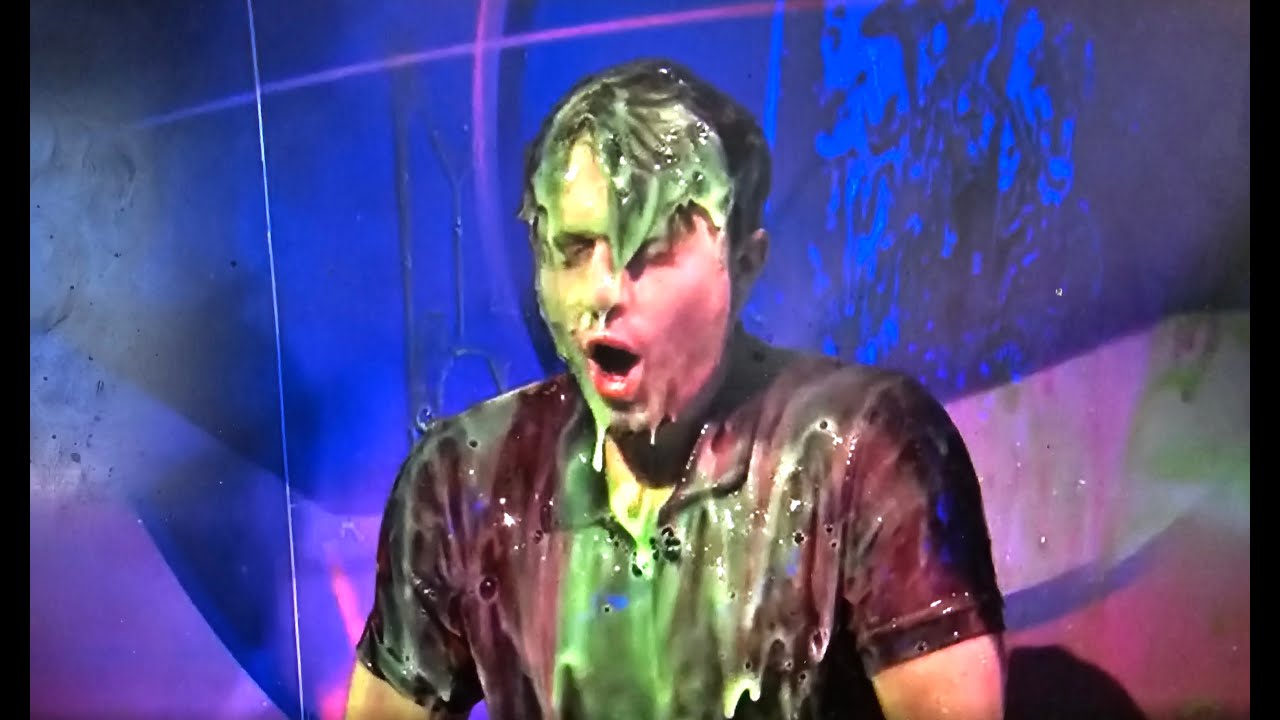 Roman Kemp gets gunged on Saturday Mash Up - YouTube