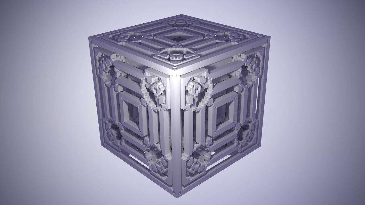 3d cellular automata - YouTube