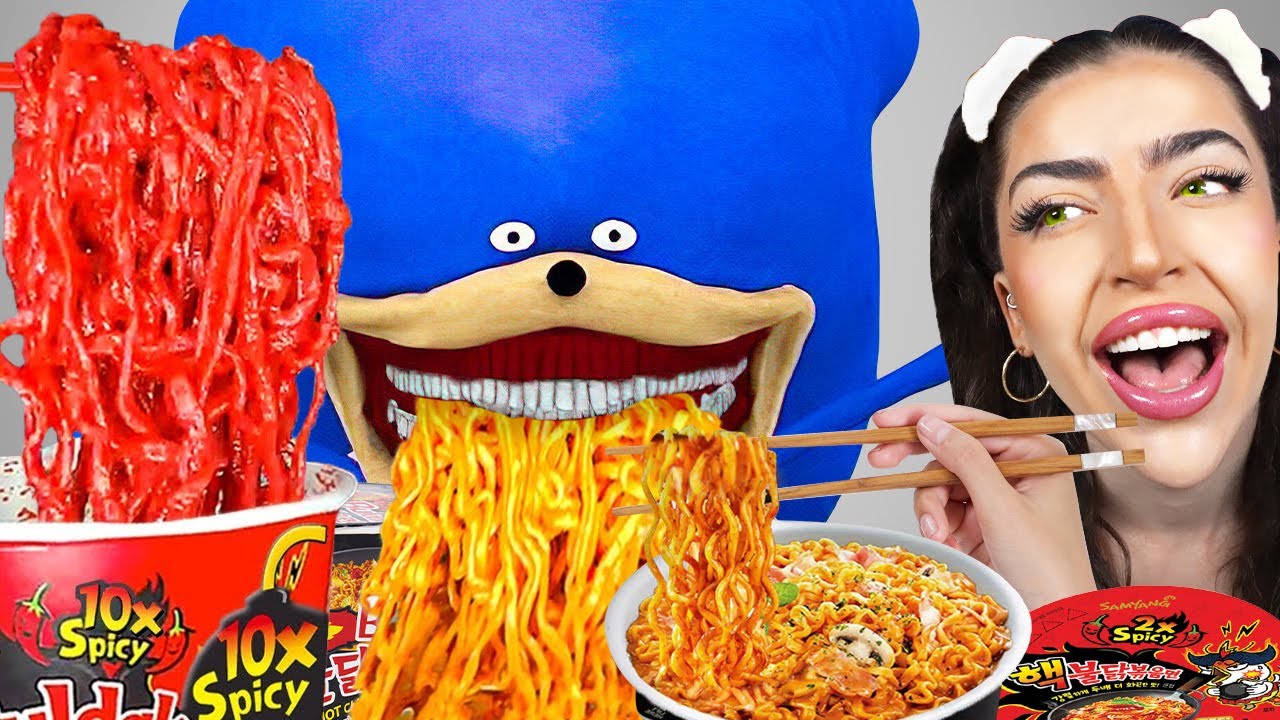 SHIN SONIC CONVENIENCE STORE MUKBANG… (GONE WRONG) - YouTube