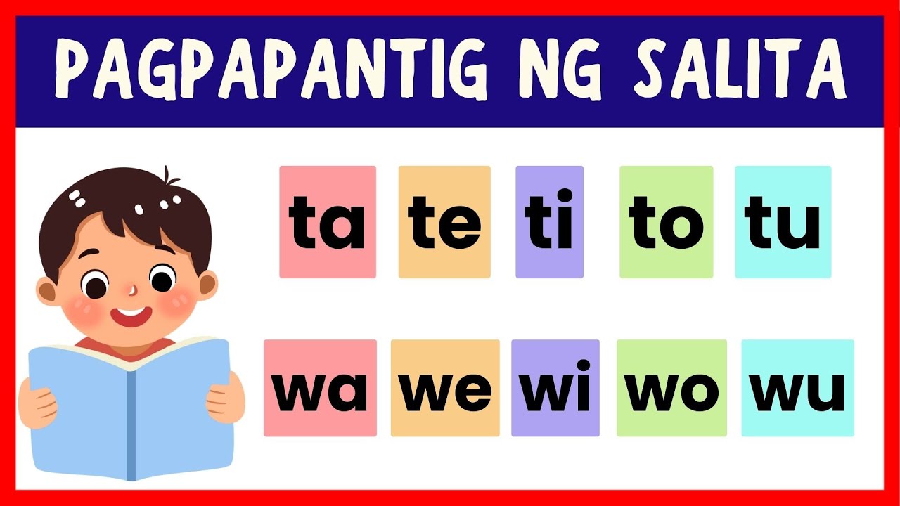 Tunog-Tunog, Sagot ay Patok!---Basahin ang Pantig!---Tara Na Magbasa ...