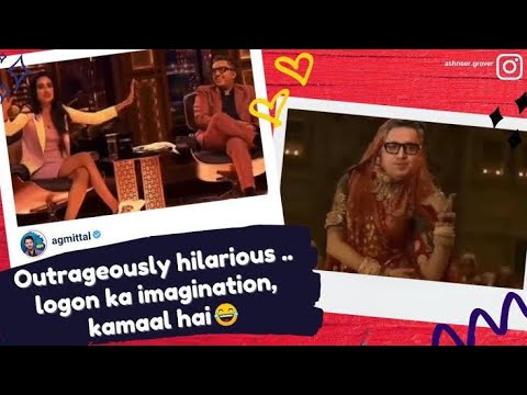 Ashneer Grover Ghoomer Dance 😂, Ashneer Reply to the Ghagra Meme| Shark ...