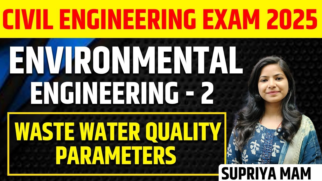 CIVIL ENGINEERING EXAM 2025 | ENVIRONMENTAL ENGINEERING -2 | WASTE ...