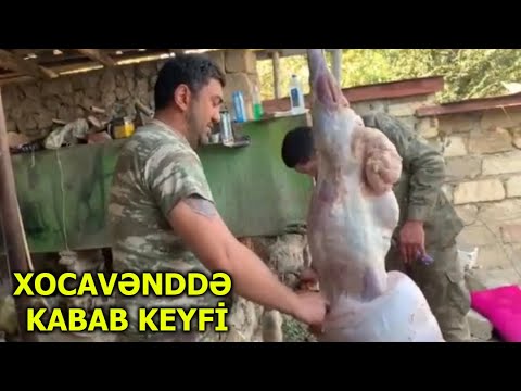 Azərbaycan Ordusu Xocavənddə - Vüqar Muradov Qoyun Kəsir