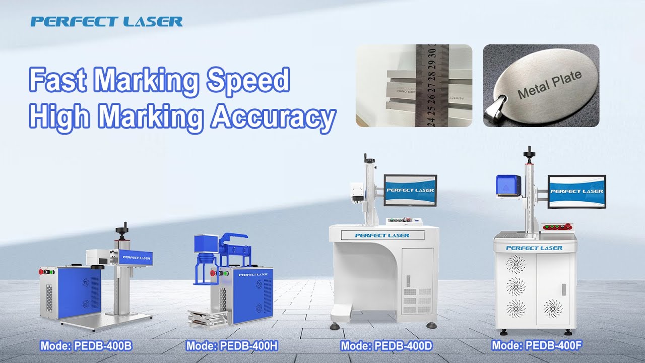 Perfect Laser multiple fiber laser marking machine introduction video ...