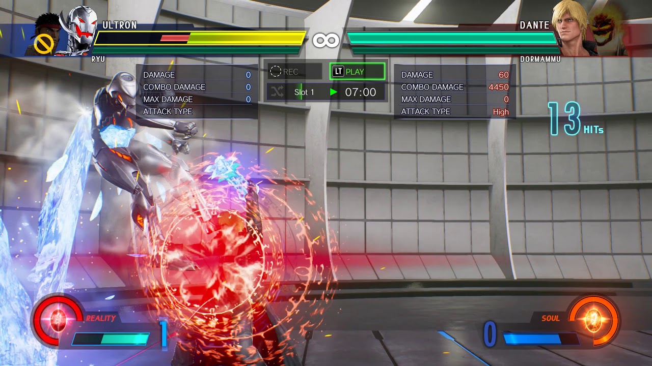 Marvel vs Capcom infinite Dante Crystal into Airplay combo - YouTube