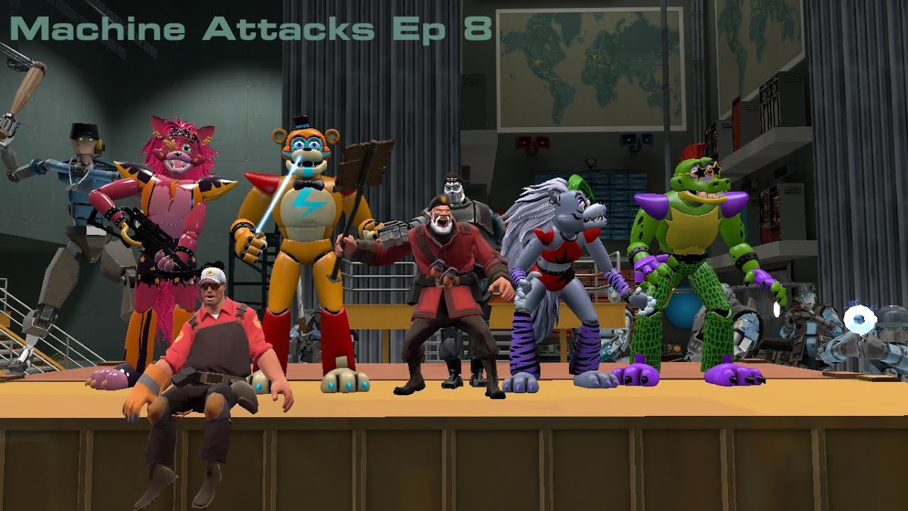 Team Fortress 2 Machine Attacks Ep 8 (Ft. Random People) - YouTube
