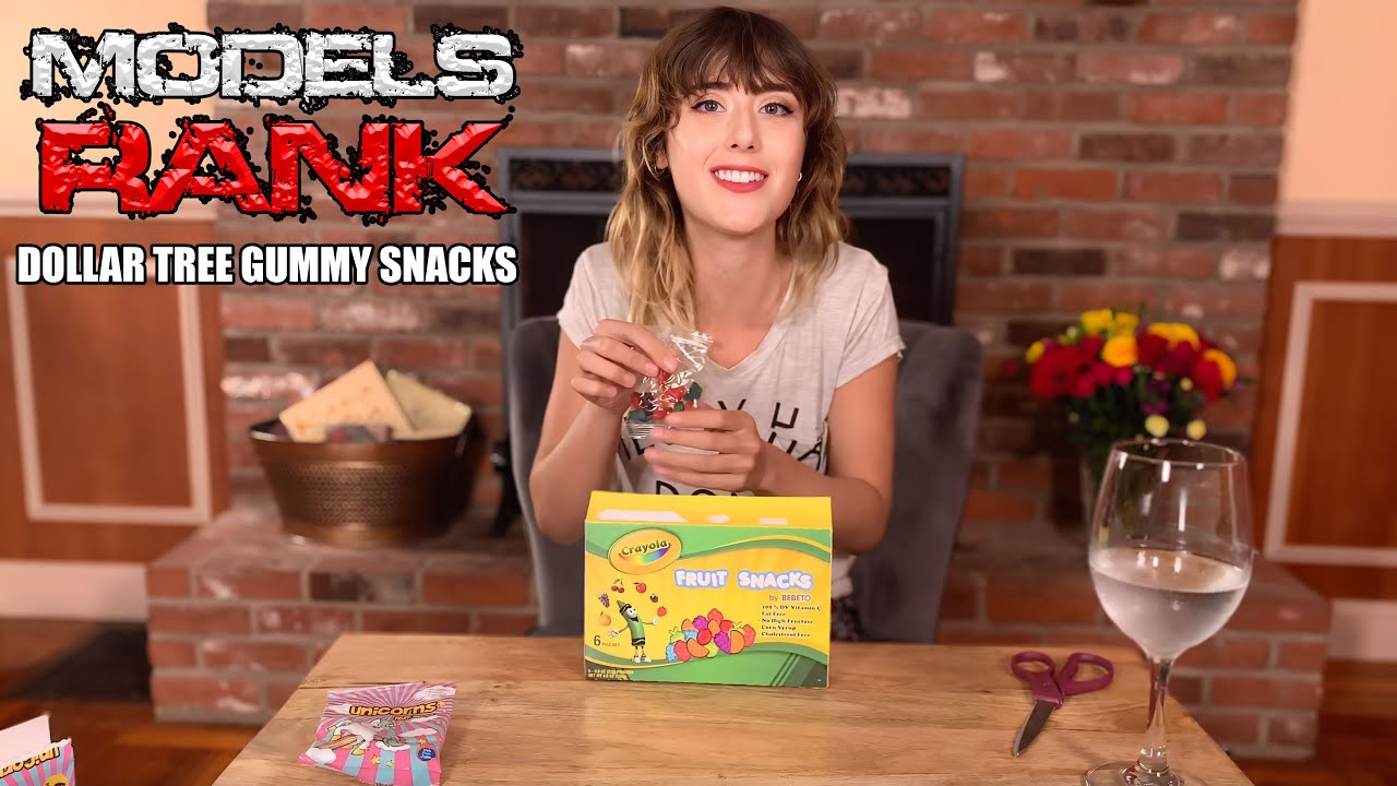 Models Rank Dollar Tree Gummy Snacks - YouTube