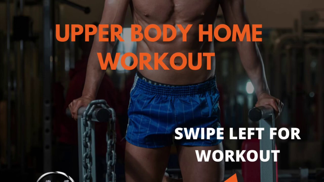 👋🏻 UPPER BODY MUSCLE GAIN HOME WORKOUT 👀 - YouTube