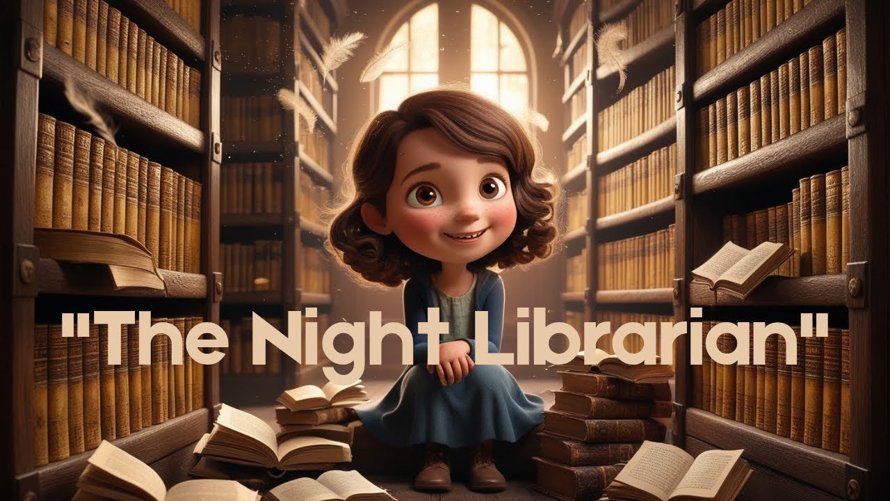 The Night Librarian #AnimatedStories #CartoonLovers #AnimationForKids # ...