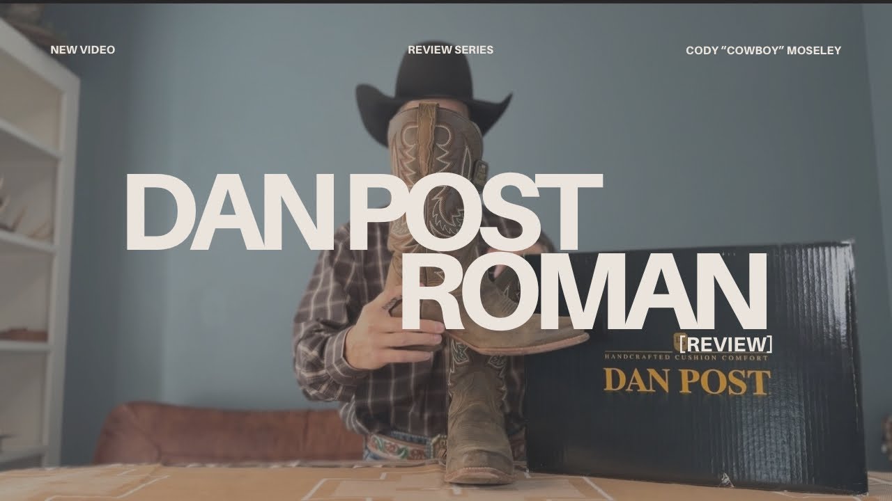 Dan Post Boot Review - The Roman - YouTube
