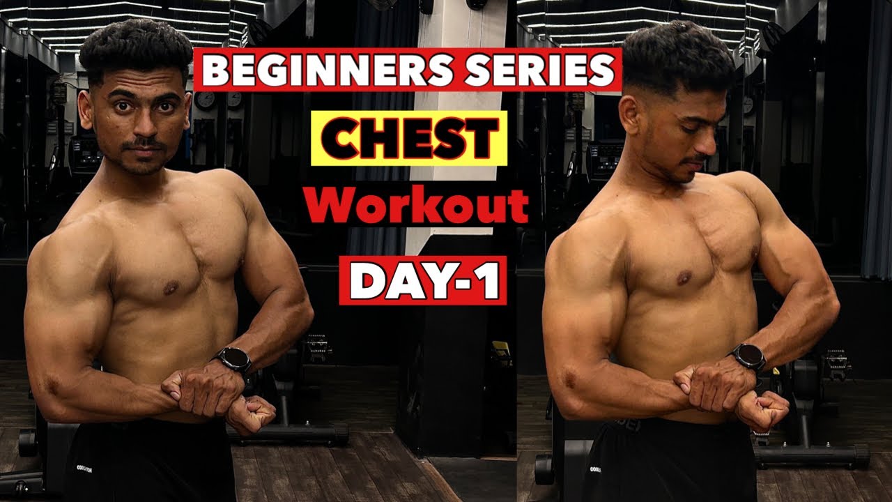 BEGINNERS SERIES CHEST WORKOUT DAY-1 @qayyumfitness - YouTube