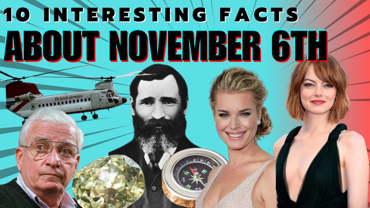 10 FACTS About November 6th You Never Knew! - YouTube