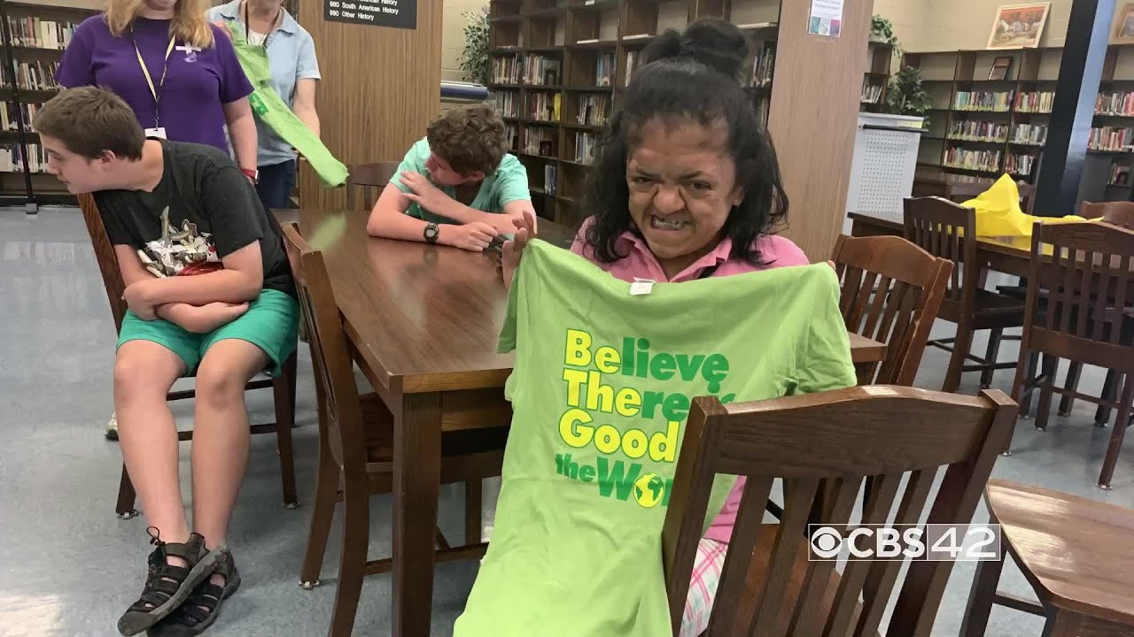 Exceptional Education students win t-shirt design contest - YouTube