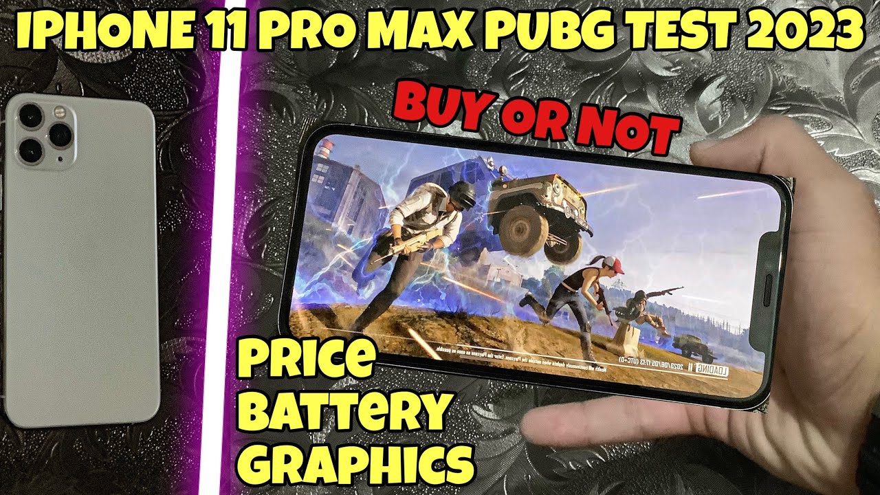 IPhone 11 Pro max PUBG test | Graphics | Price | Battery timing - YouTube