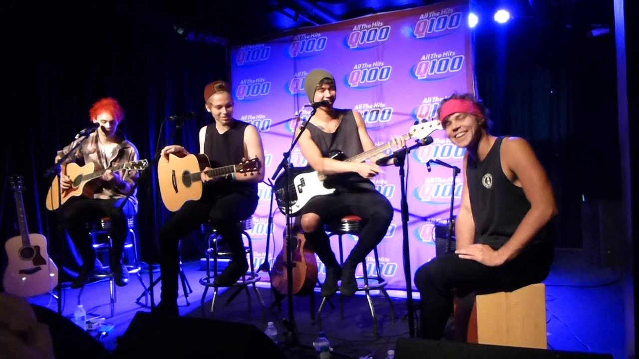 5SOS - Amnesia - Q100 Private Performance - YouTube
