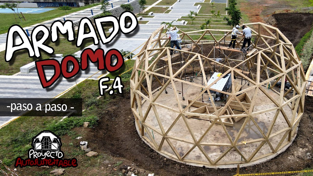 Armado domo f4 -paso a paso- - YouTube