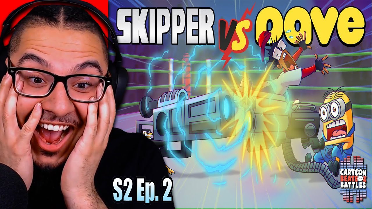 verbalase - Skipper Vs Dave - Cartoon Beatbox Battles | REACTION - YouTube