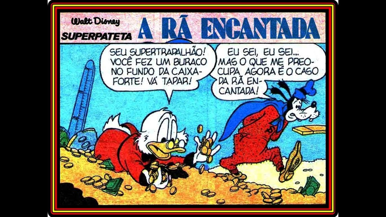 Super Pateta em A rã encantada - Quadrinhos Disney - YouTube