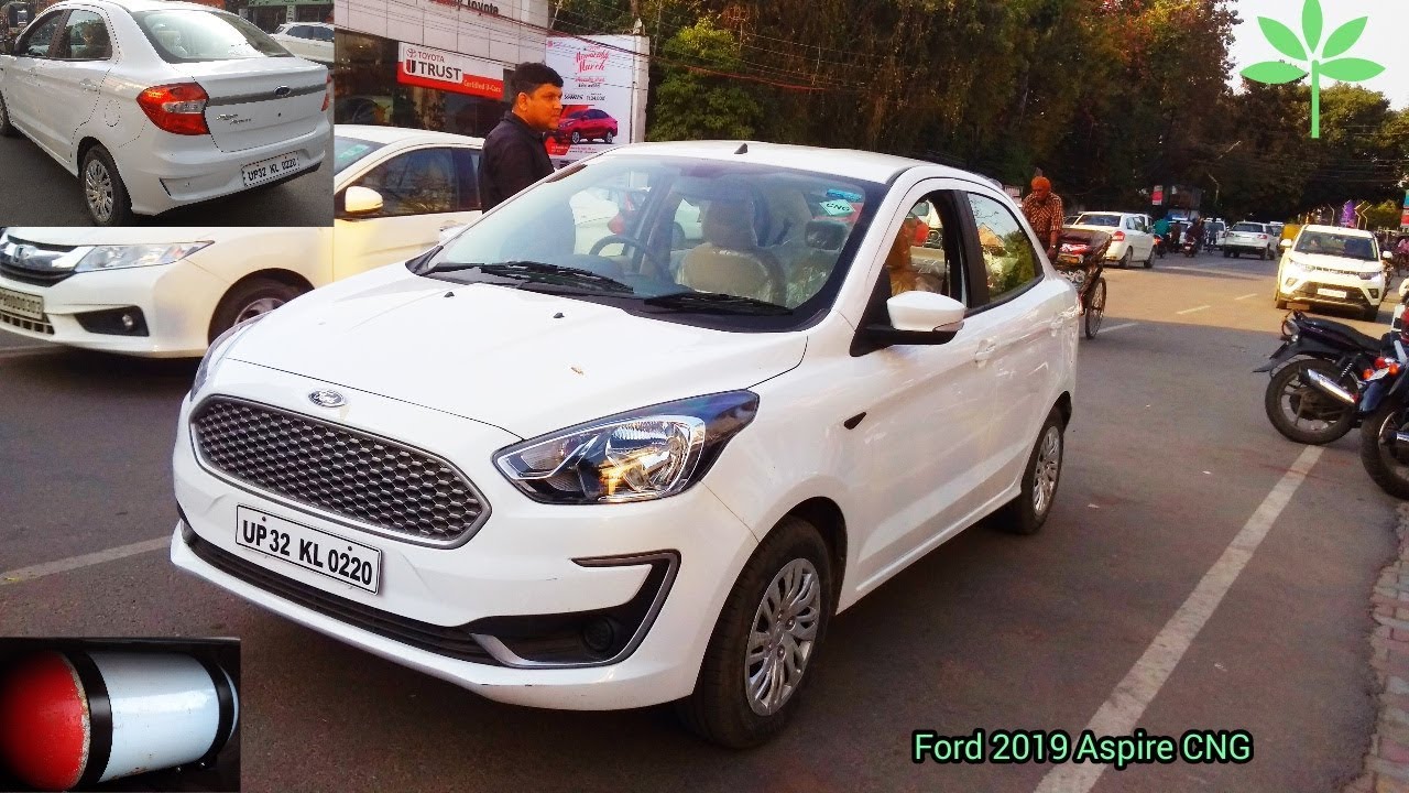 Ford 2019 Aspire CNG Variant Real-Life Review & Detailed Walkaround ...