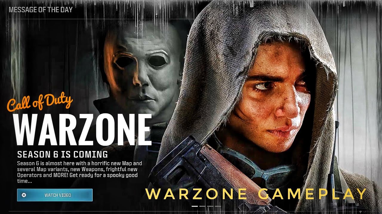 (18+ Horror) Season 6 is Coming in Call of Duty Warzone - WZ Gameplay ...