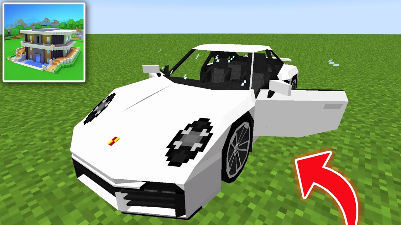 How to GET WORKING PORSCHE in CRAFT WORLD - YouTube