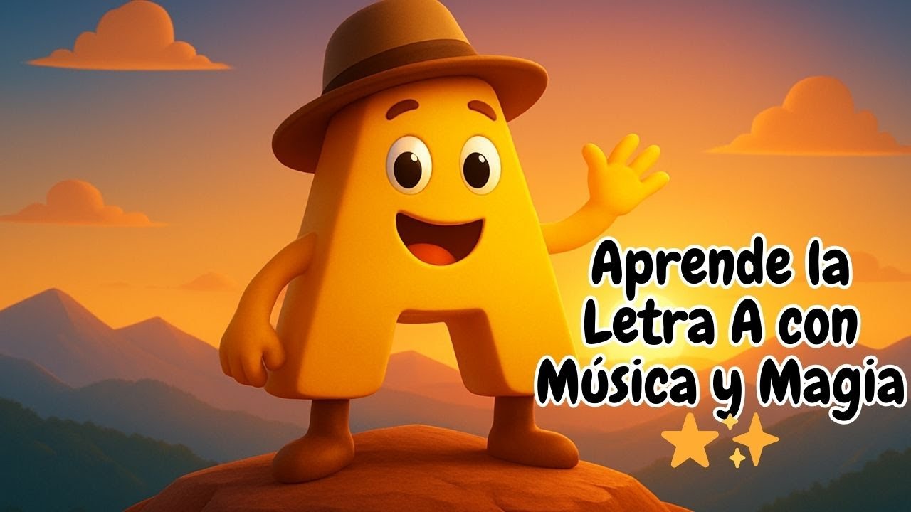 La A Aventurera: Aprende la Letra A con Música y Magia | Video ...