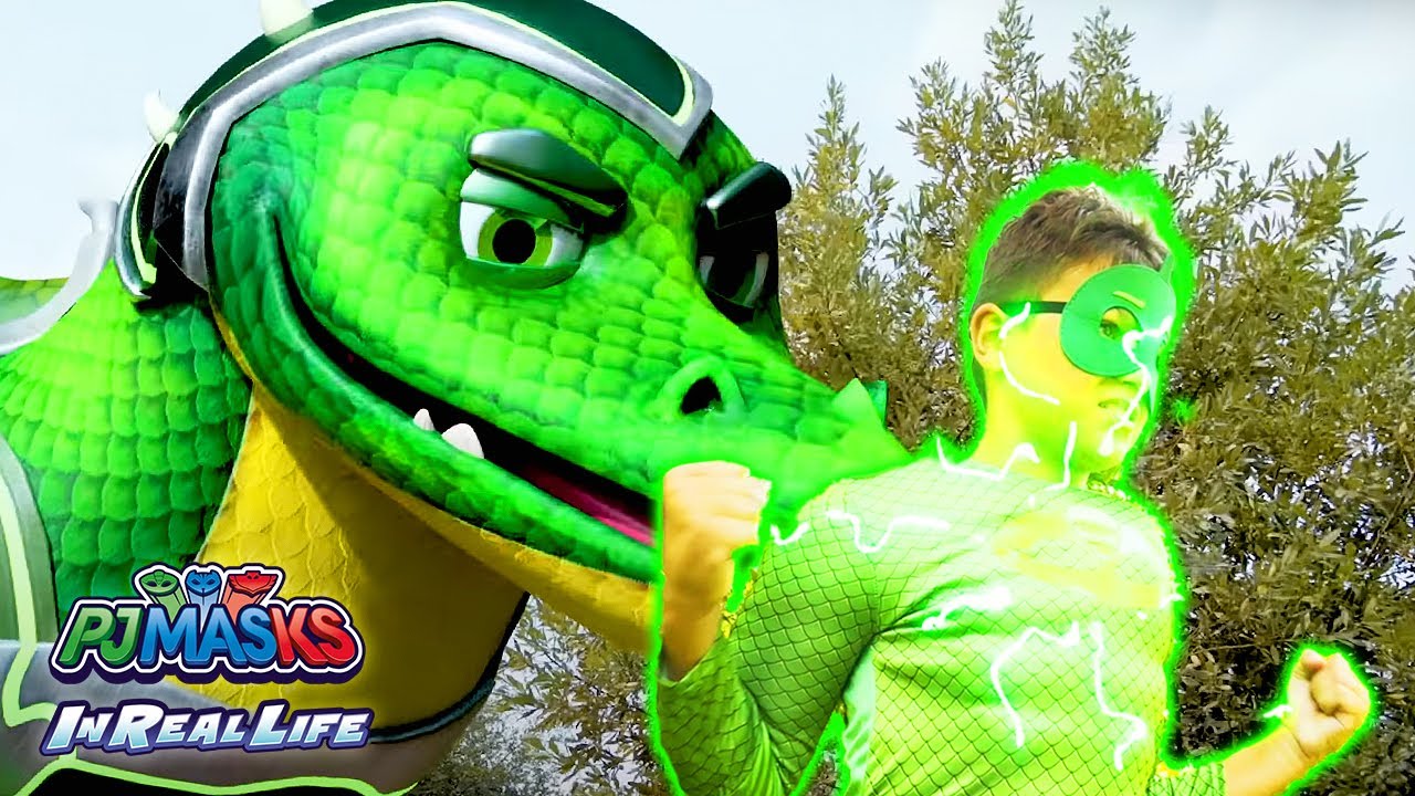 PJ Masks | Gekko & the PJ Riders | PJ Masks in Real Life | Superhero ...