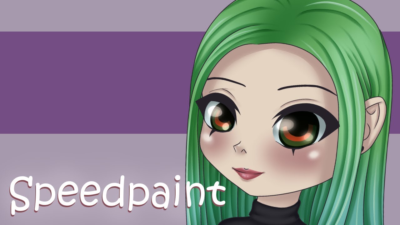 Chibi Head - Profile Picture [Speedpaint 01] - YouTube