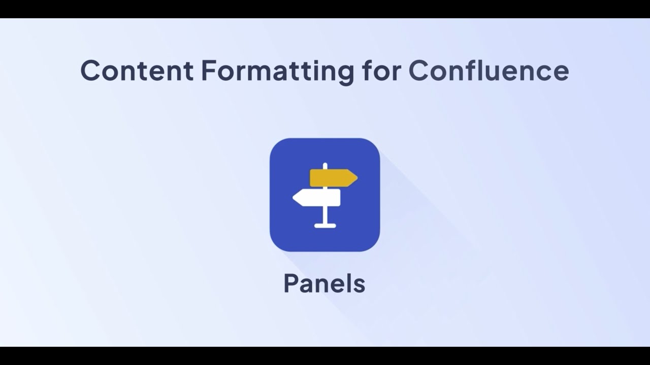 Panels for Confluence Data Center/Server | Content Formatting Toolkit ...