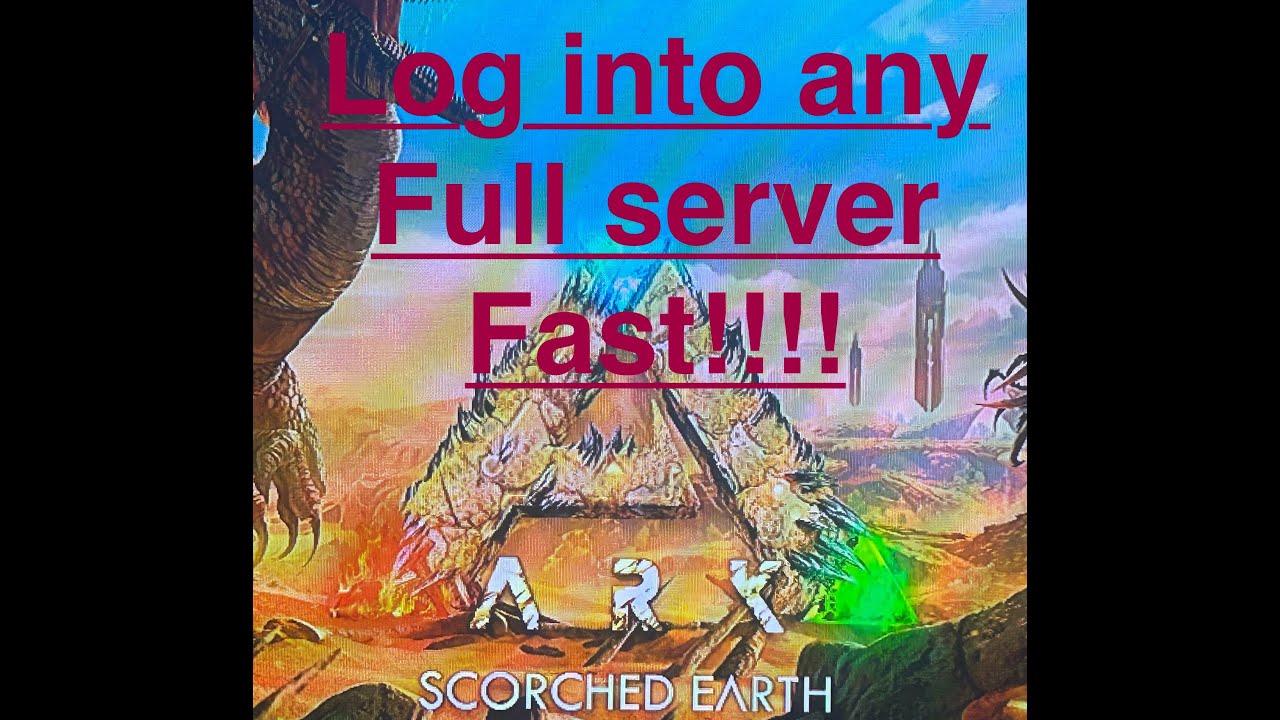 ARK ASA LOG INTO ANY FULL SERVER WAY FASTER THAN THE QUE SYSTEM EXPLOIT ...