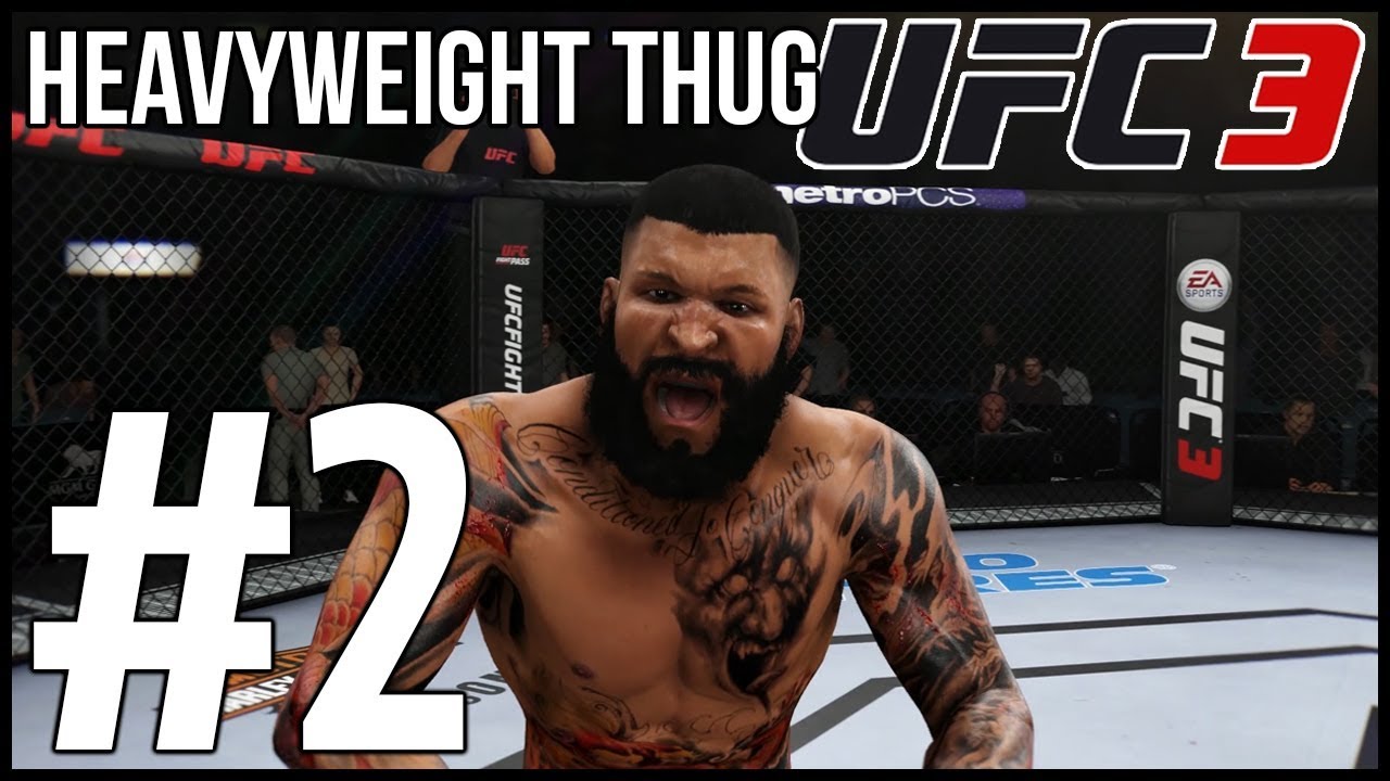UFC 3 Career - THUG Batters & KOs his rival! & A Perfect 1,2 Combo ...