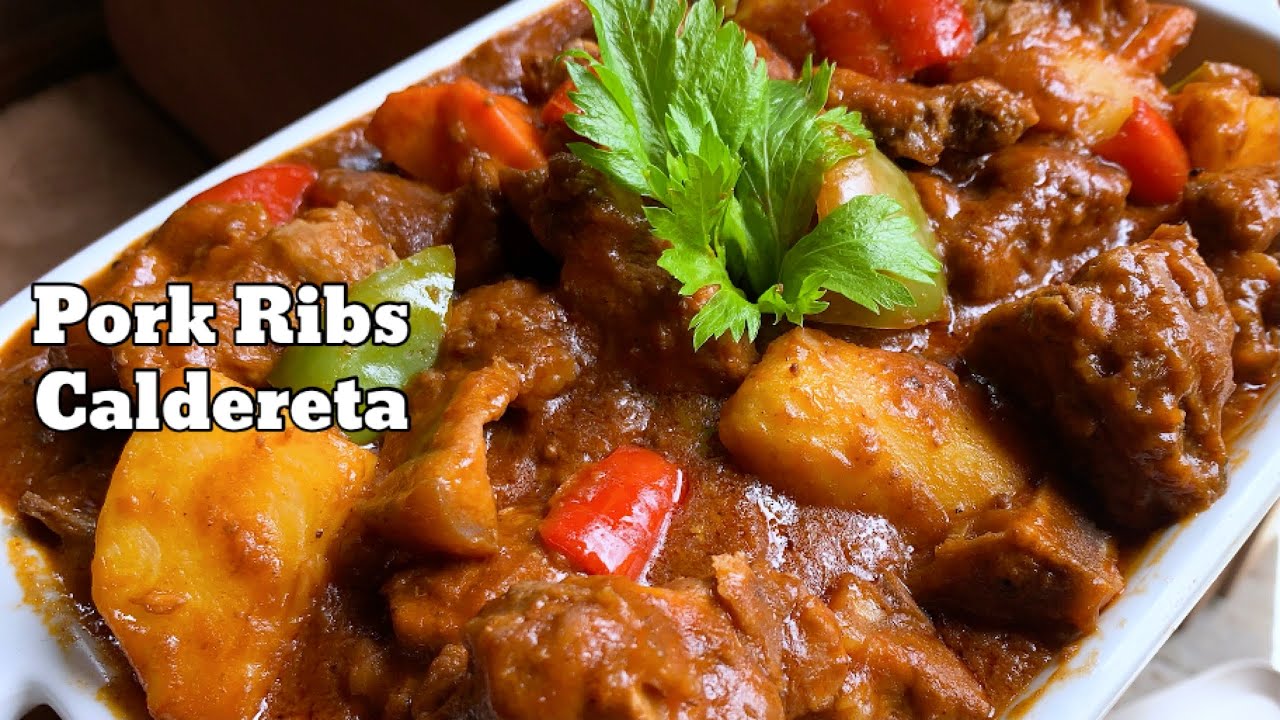 THE BEST PORK RIBS CALDERETA | SOBRANG SARAP! - YouTube