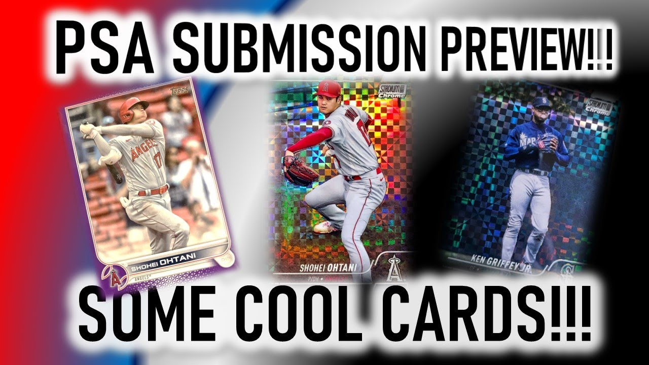 PSA Submission Preview! $16 Special! Some Cool Cards!!! - YouTube