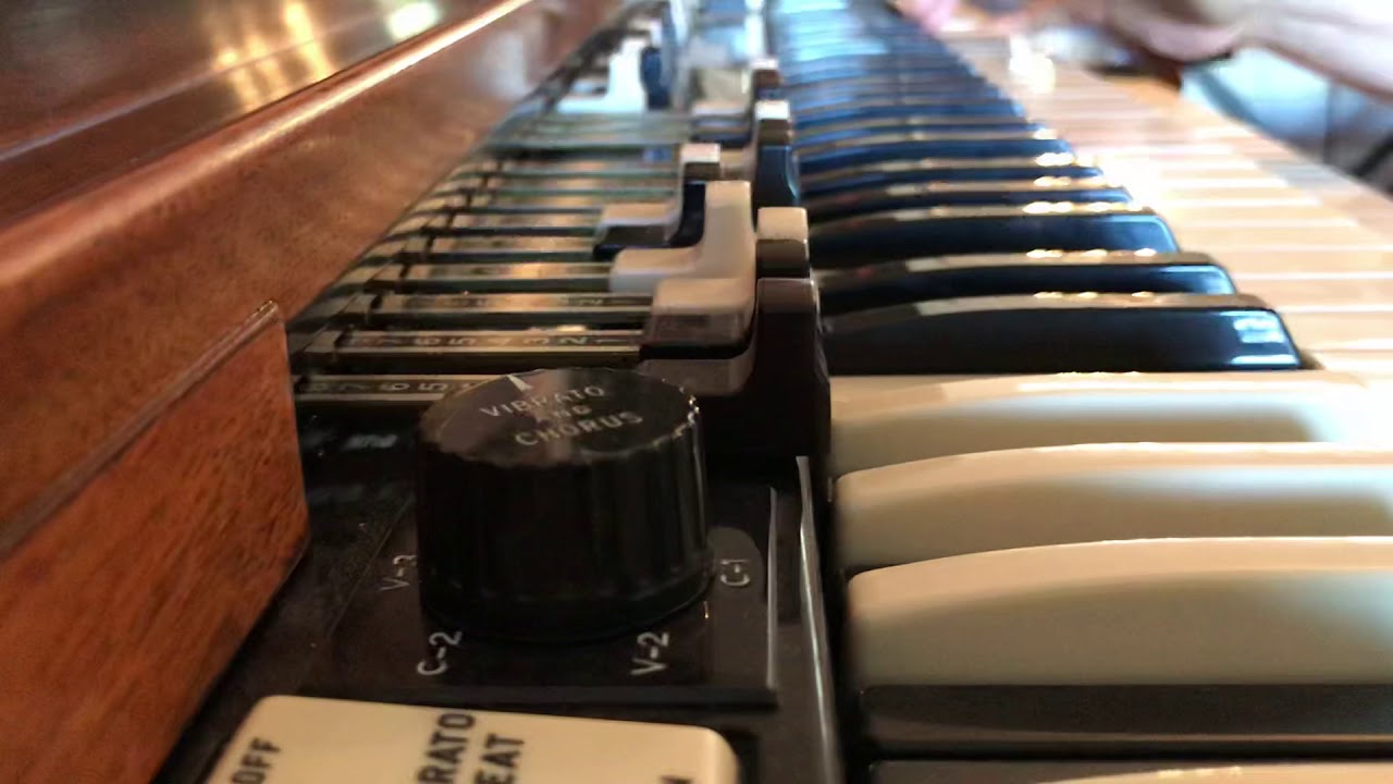 Hammond A100 Restored - YouTube