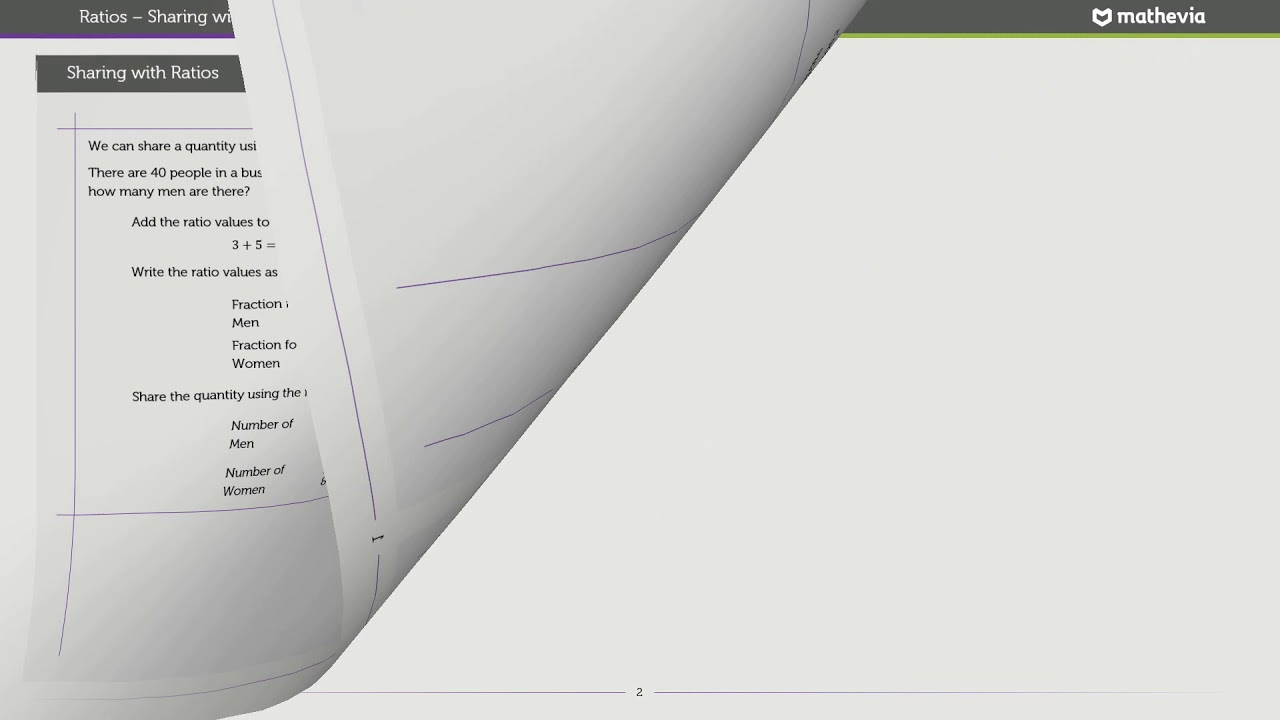 Ratios Sharing with Ratios - YouTube