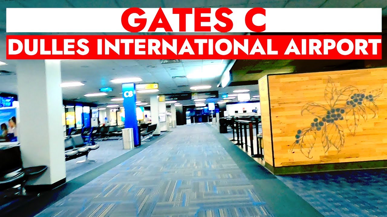 IAD 🛫🛬Arrivals and Departures Gates C | Washington Dulles International ...