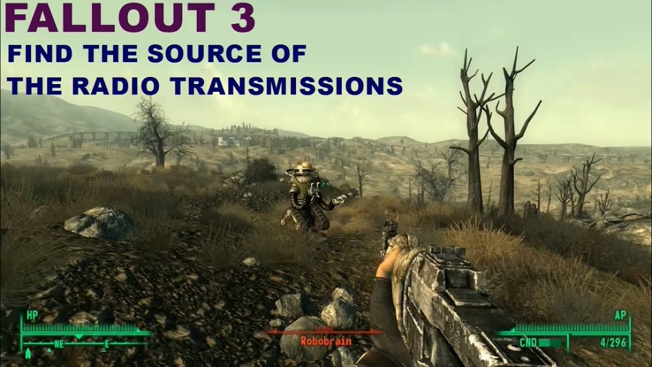 FALLOUT 3 FIND THE SOURCE OF THE RADIO TRANSMISSIONS - YouTube