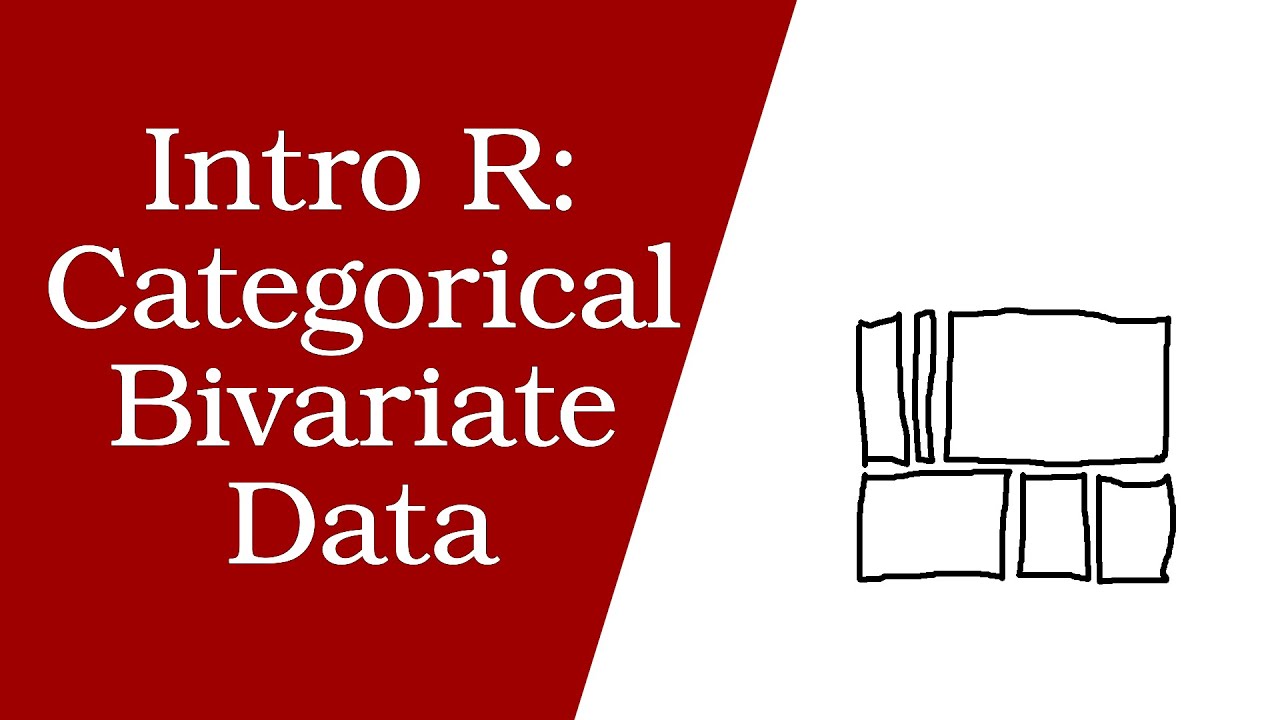 Intro R: Categorical Bivariate Data - YouTube