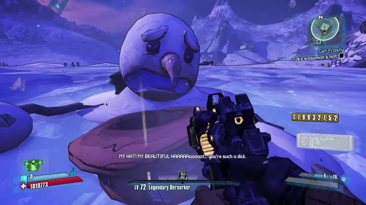 Borderlands 2 - A Pearl And Legendary From Tinder Snowflake - YouTube