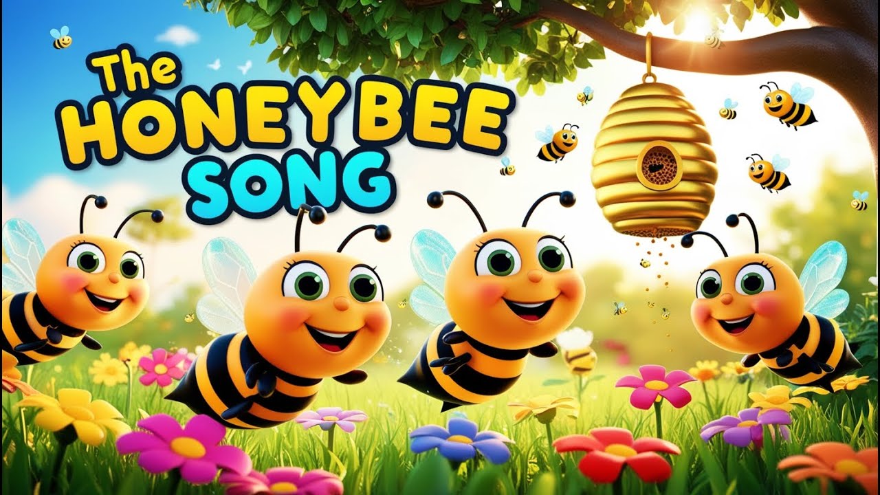 The Honeybee Song 🐝🎶 | Fun & Catchy Bee Song for Kids - YouTube