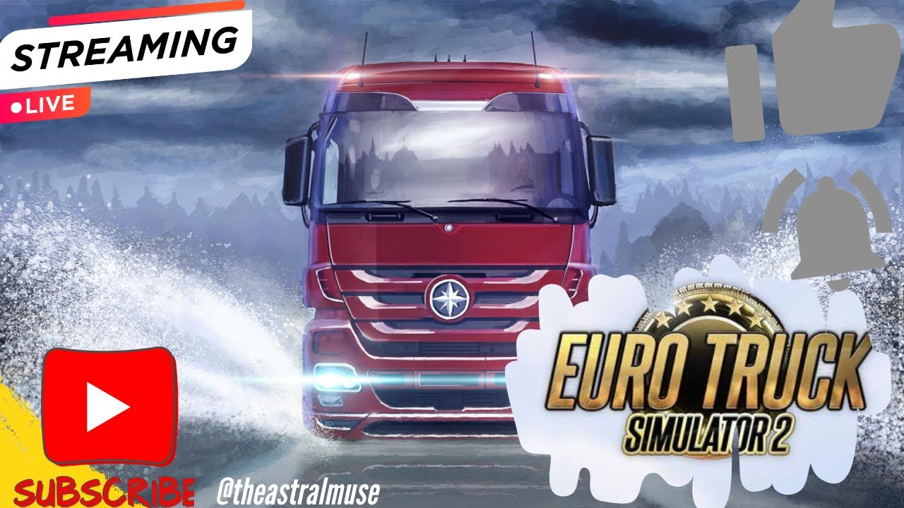 Driving through Europe in Euro Truck Simulator 2 | Live - YouTube