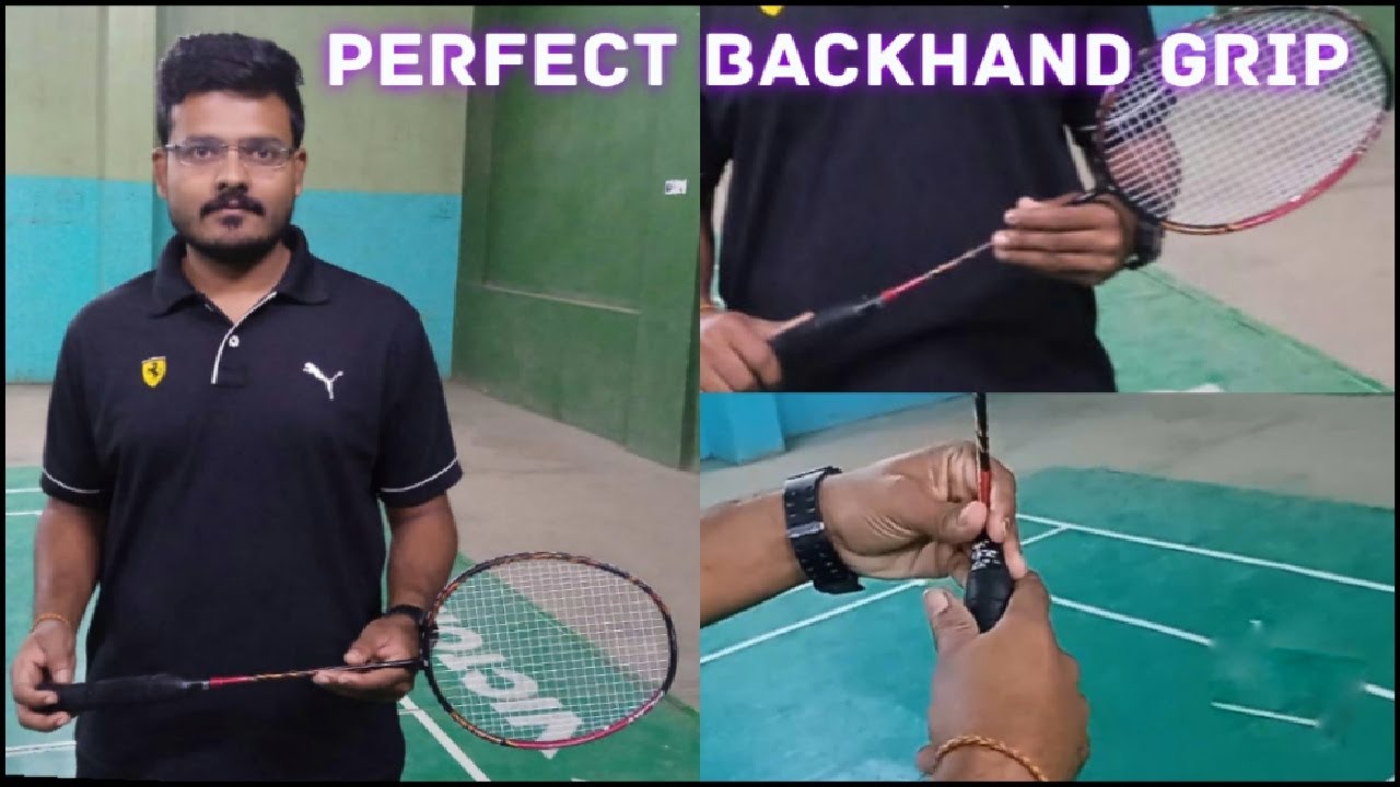 PERFECT BACKHAND GRIP - YouTube