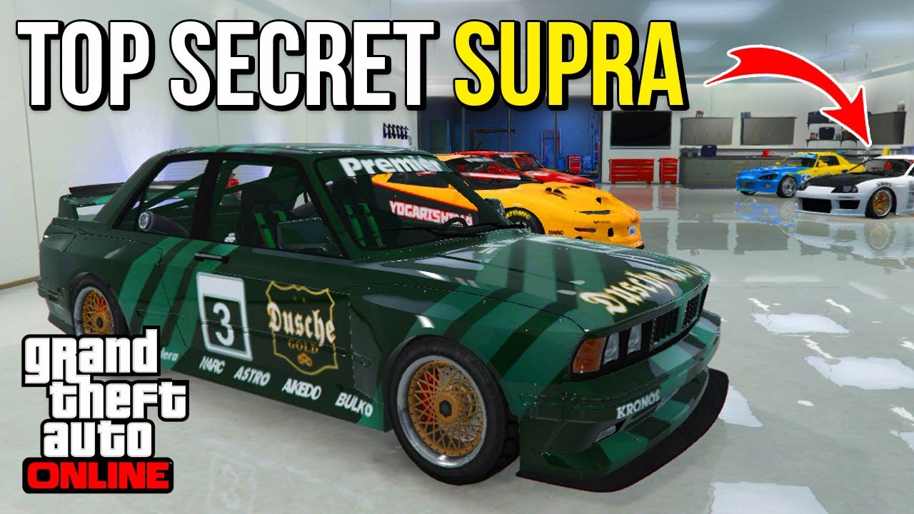 Race Car Garage in GTA 5 Online [Real-Life Builds] - YouTube