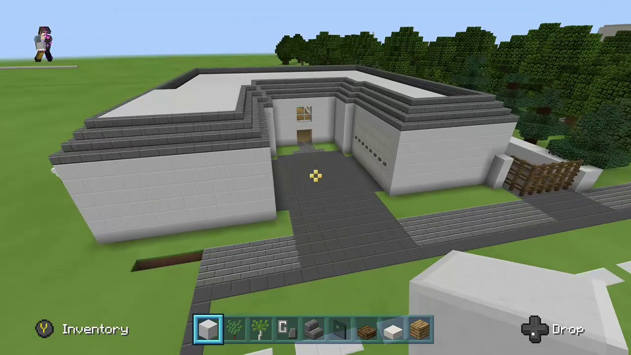 Building Cj so cool's house in minecraft part 1 - YouTube