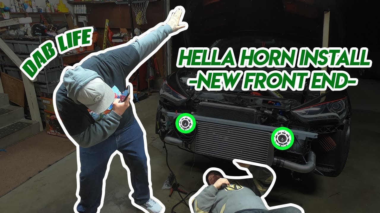 Hella Horn Install With New Front End | Veloster Goodies (REUPLOAD ...