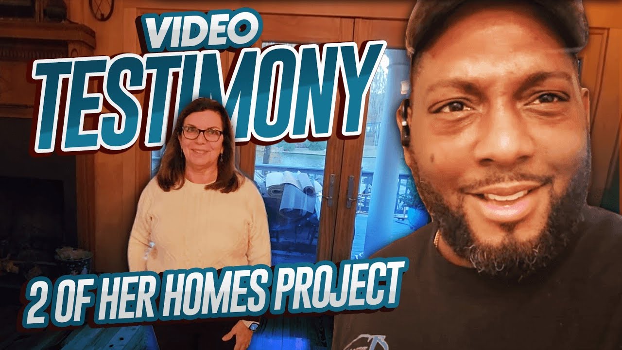 Mrs.Knight giving a VIDEO TESTIMONY after I did 2 of her homes - YouTube