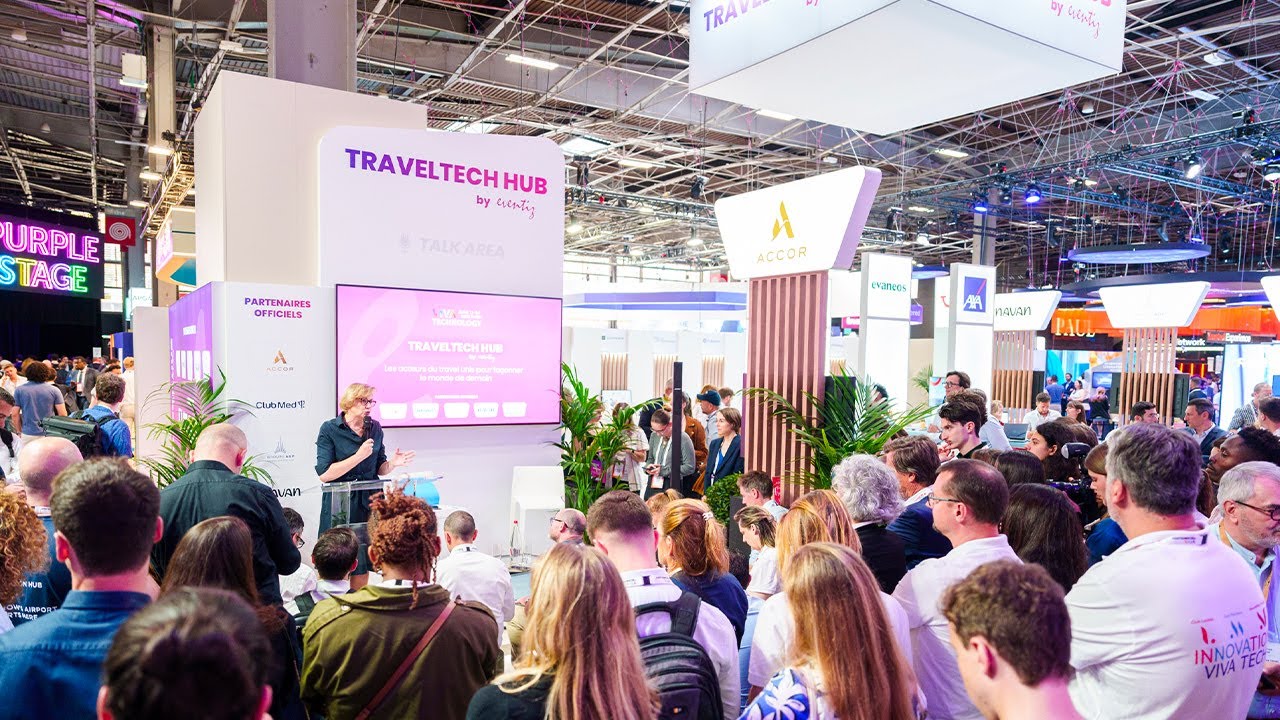 TravelTech Hub | Quand le tourisme se fédère à VivaTech - YouTube