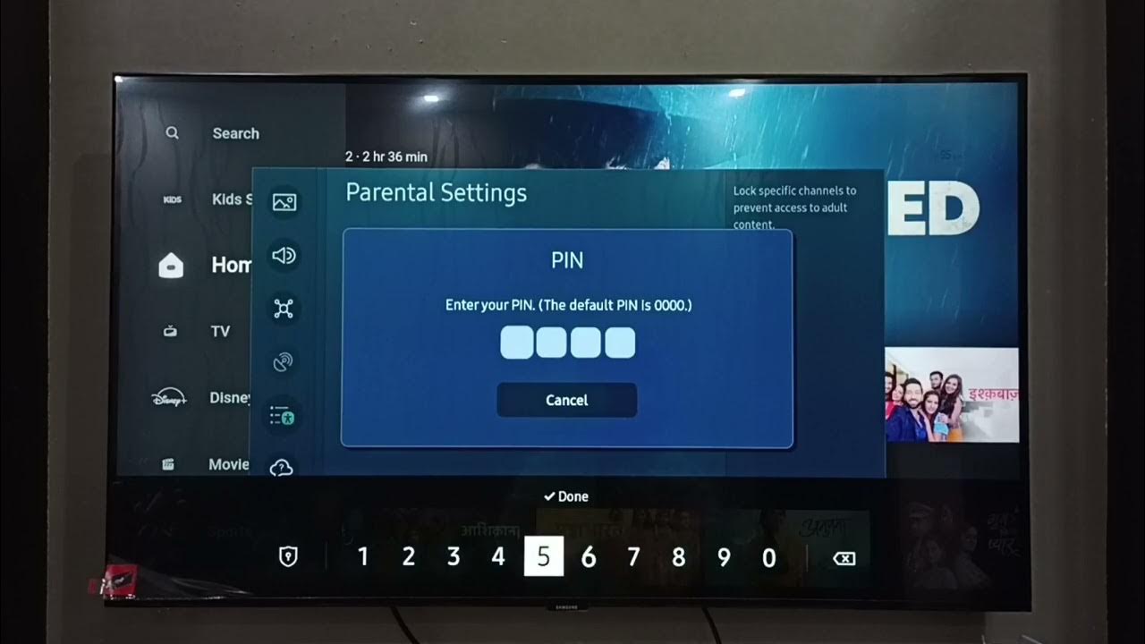 How to Lock Channels in Samsung Crystal 4K UHD Smart TV - YouTube